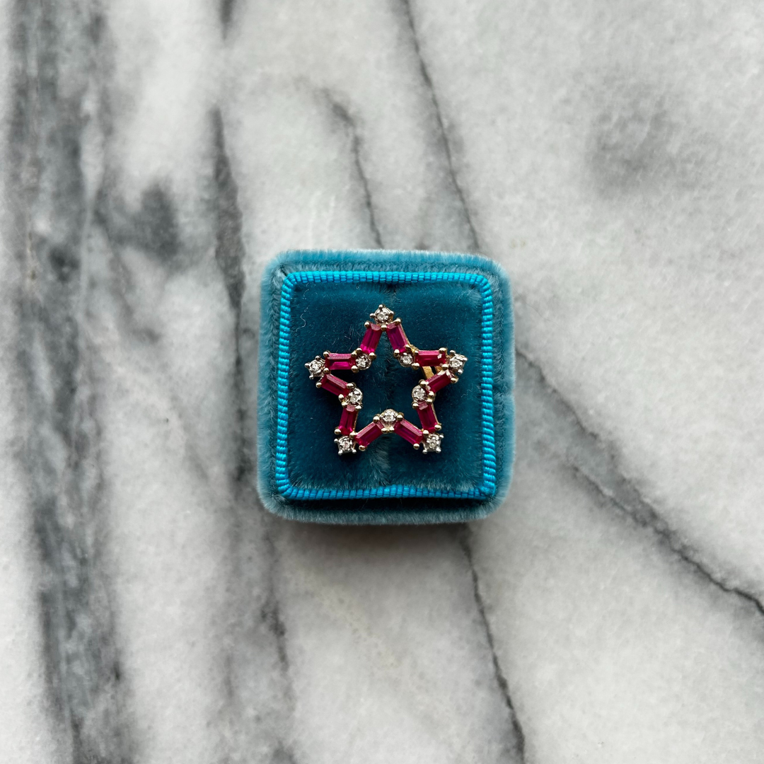 Star Charm Outline - Rosselot Joyas